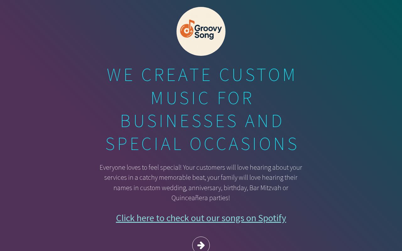 GroovySong.com - we make custom music